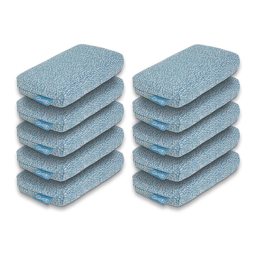 Blue Forever Sponge - 10 Pack | The best grill brush | Rescue